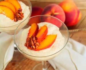 Mousse de Melocotón | Postres Fáciles y Rápidos